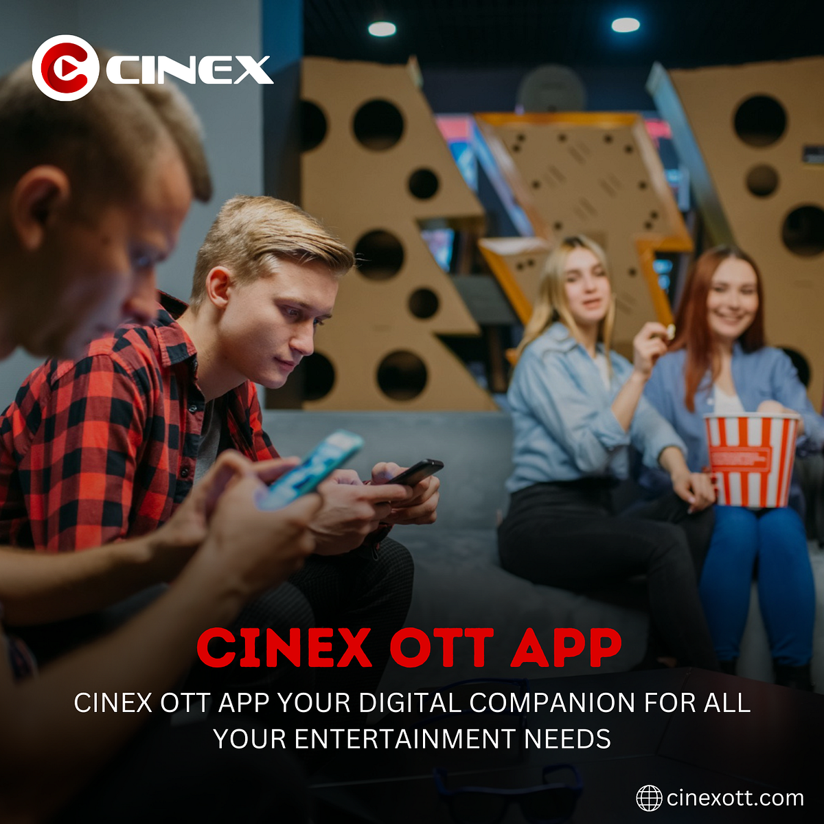 CINEX OTT App Your Digital Companion for All Your Entertainment Needs - Cinex App - Medium
