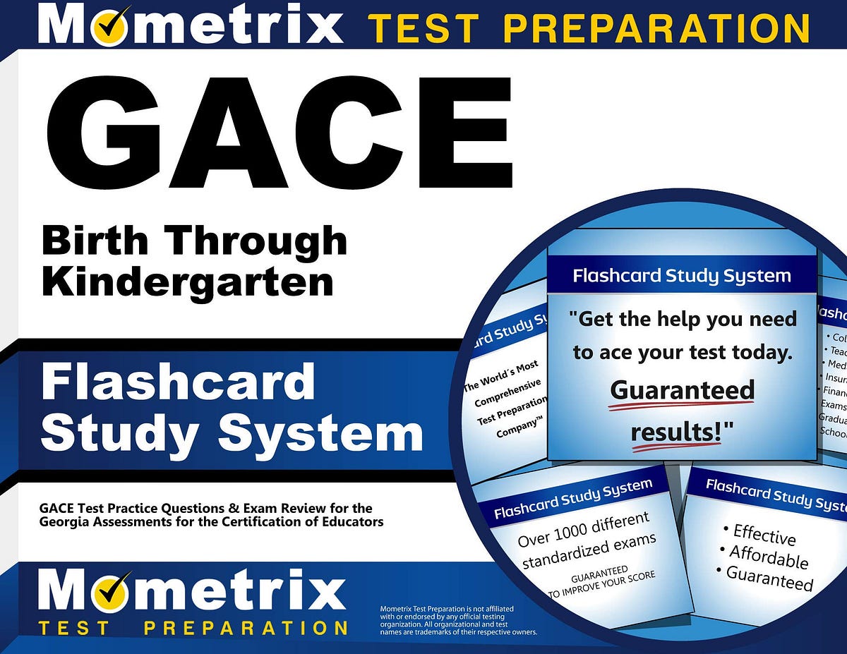 [EBOOK][BEST]} GACE Birth Through Kindergarten Flashcard Study System ...