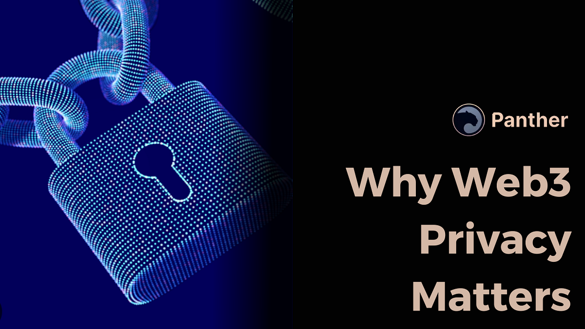 Why Web3 Privacy Matters - w/Panther Protocol | by Quentin | Medium