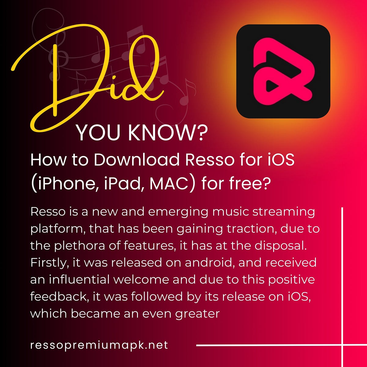 usic Install Resso in iOS Devices - Resso Premium Apk - Medium