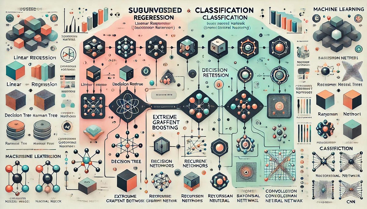 All the supervised regression and classification machine learning ...