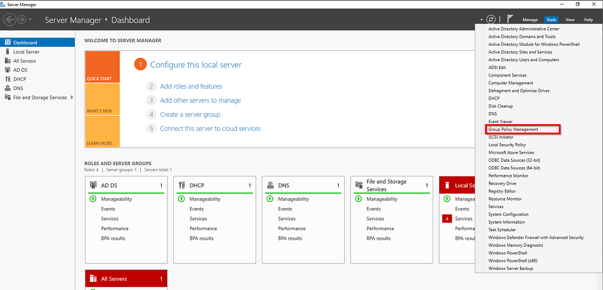 ACTIVE DIRECTORY HOMELAB PART II: USING GROUP POLICY TO MANAGE AND CONFIGURE SETTINGS OF ACTIVE ...