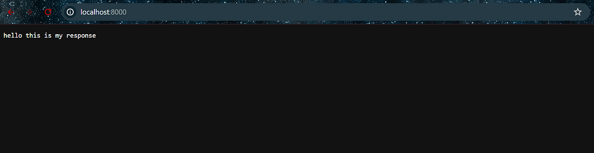Creating Our Web Server In NodeJS | by Aayan Ali | Dev Genius