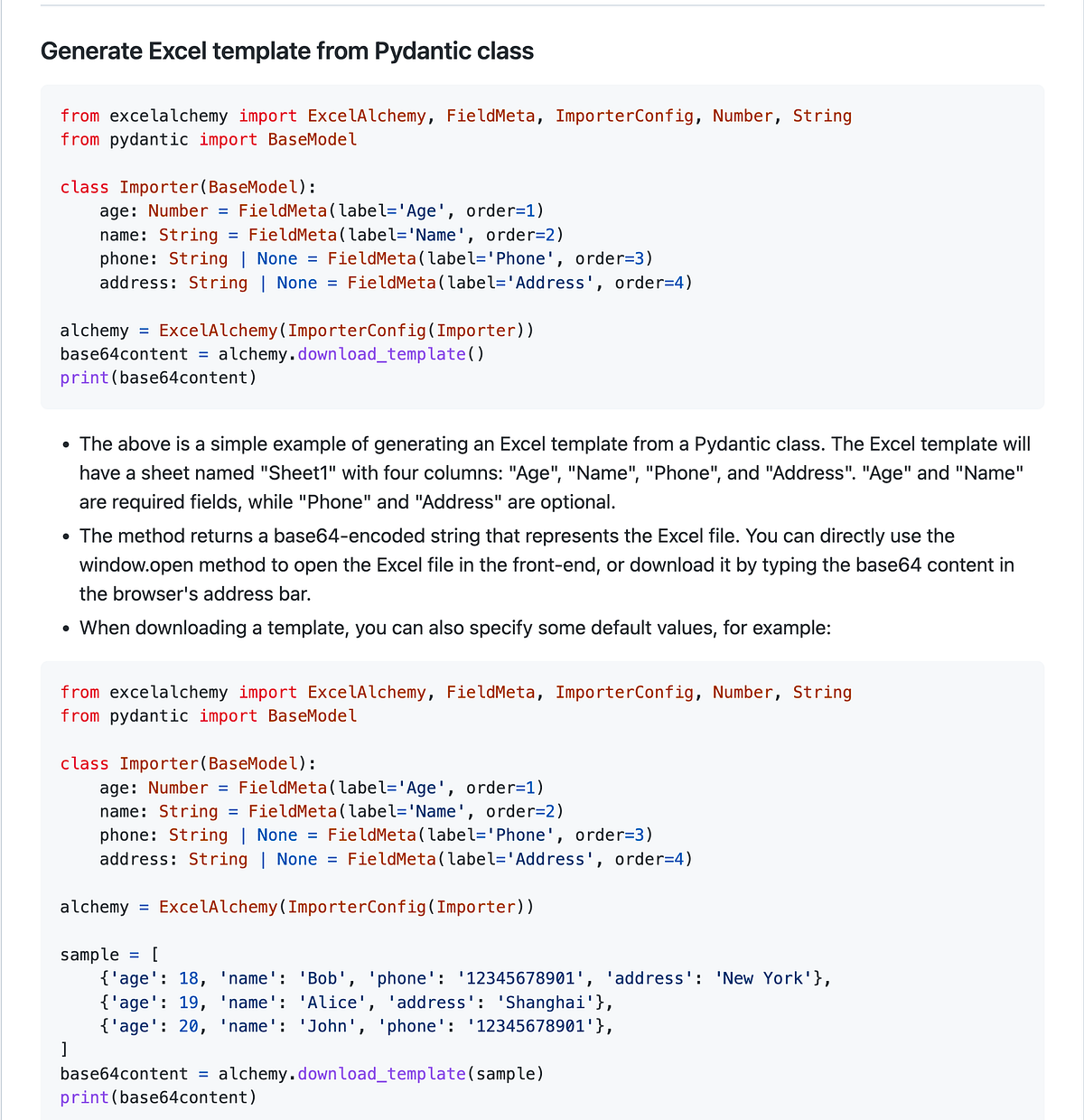 ExcelAlchemy: A Python Library for Reading and Writing Excel Files. | by 何睿 | Medium
