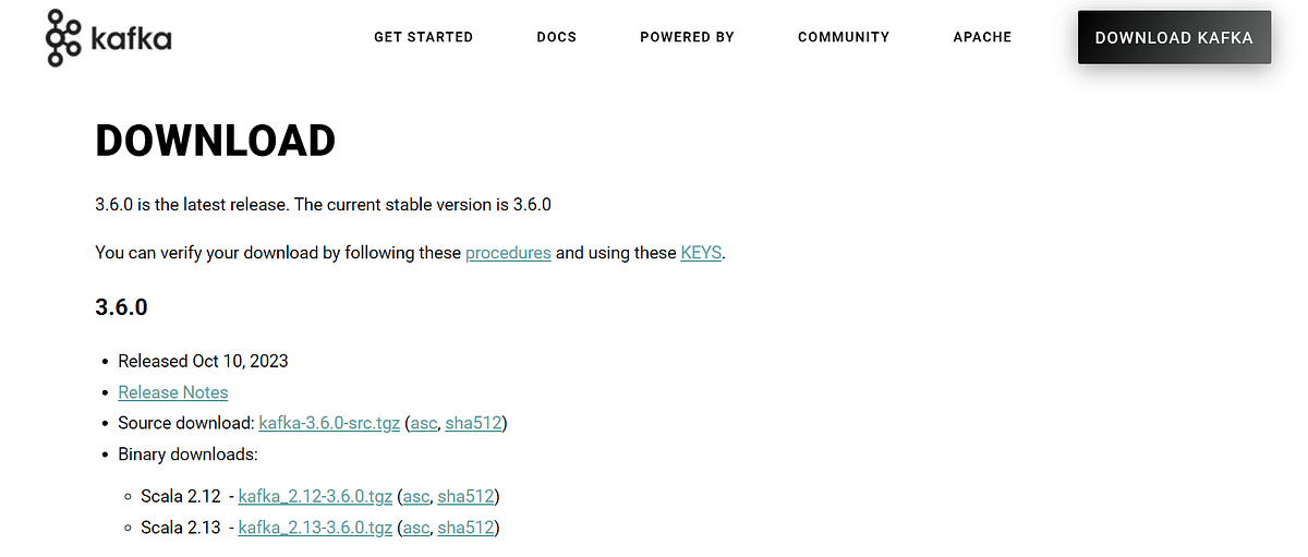Installing apache kafka on windows 10| and Running Your First Kafka Process | by Sahil Ali | Medium