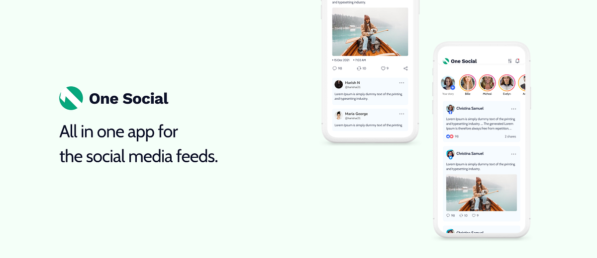 One Social — Crafting a Unified Social Experience | by Teena Tomy | Medium