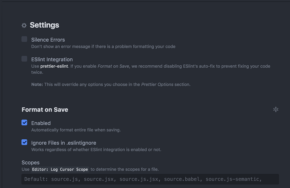 Make your Code look pretty with Prettier | by rishantagarwal🤘 | Medium
