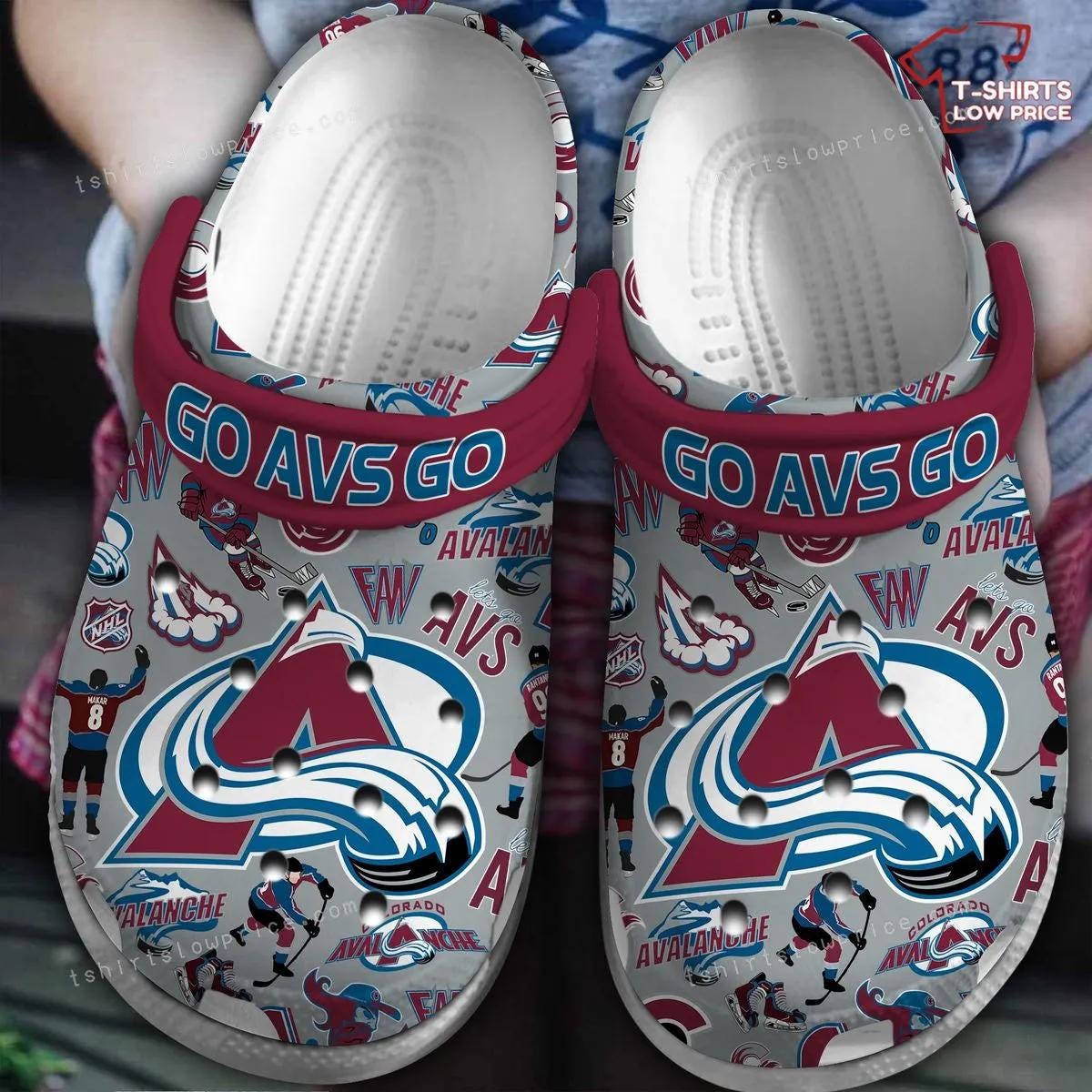 Calorado Avalanche Nhl Sport Crocs Clog Shoes | by Agnes Jump | Jun, 2024 | Medium