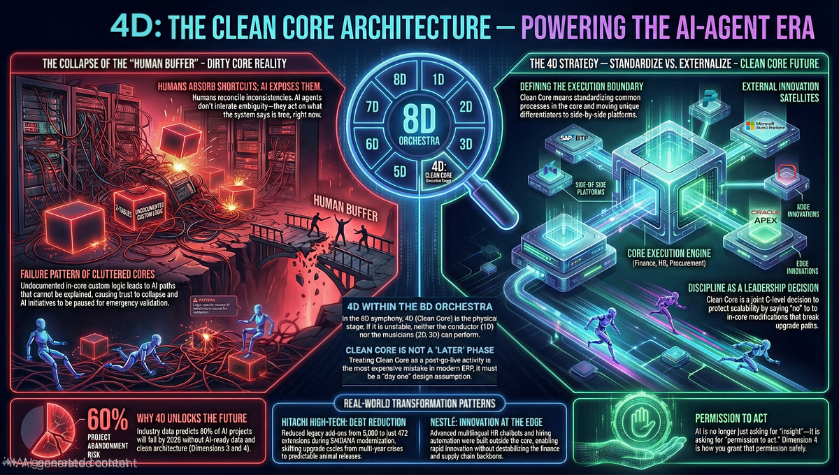 4D — Clean Core: The Architecture AI Agents Actually Need | by Amol ...