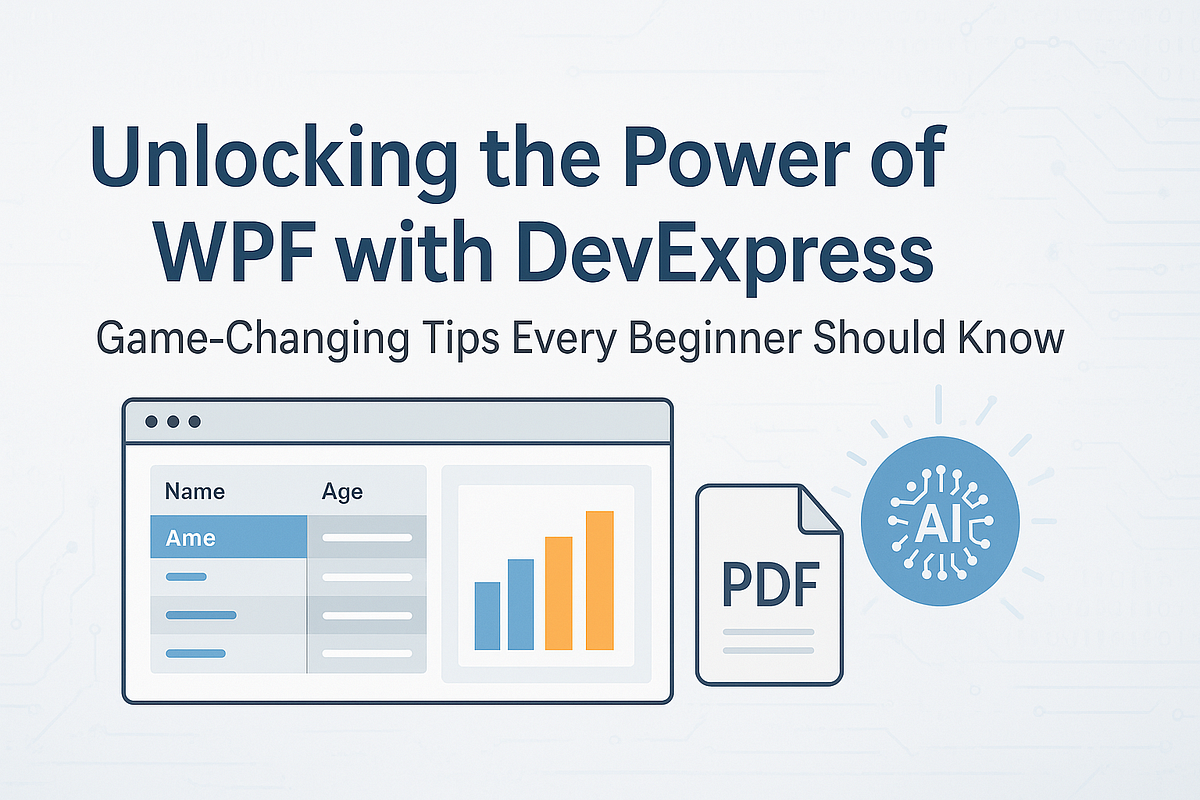 Unlocking the Power of WPF with DevExpress: Game-Changing Tips Every Beginner Should Know 🧑🏻‍💻🚀 ...