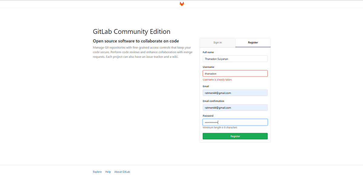 Version Control และGit. การใช้งาน gitlab.cpsudevops.com | by Thanadon ...