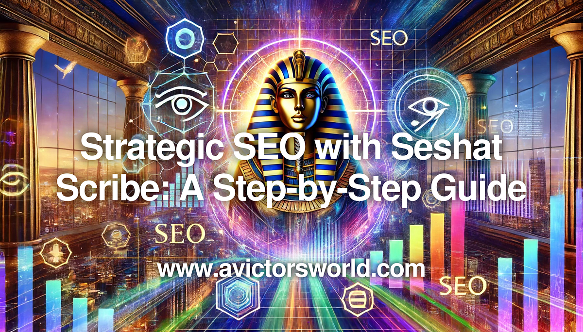 Strategic SEO with Seshat Scribe: A Step-By-Step Guide | by Adam M. Victor | Author | A.I ...