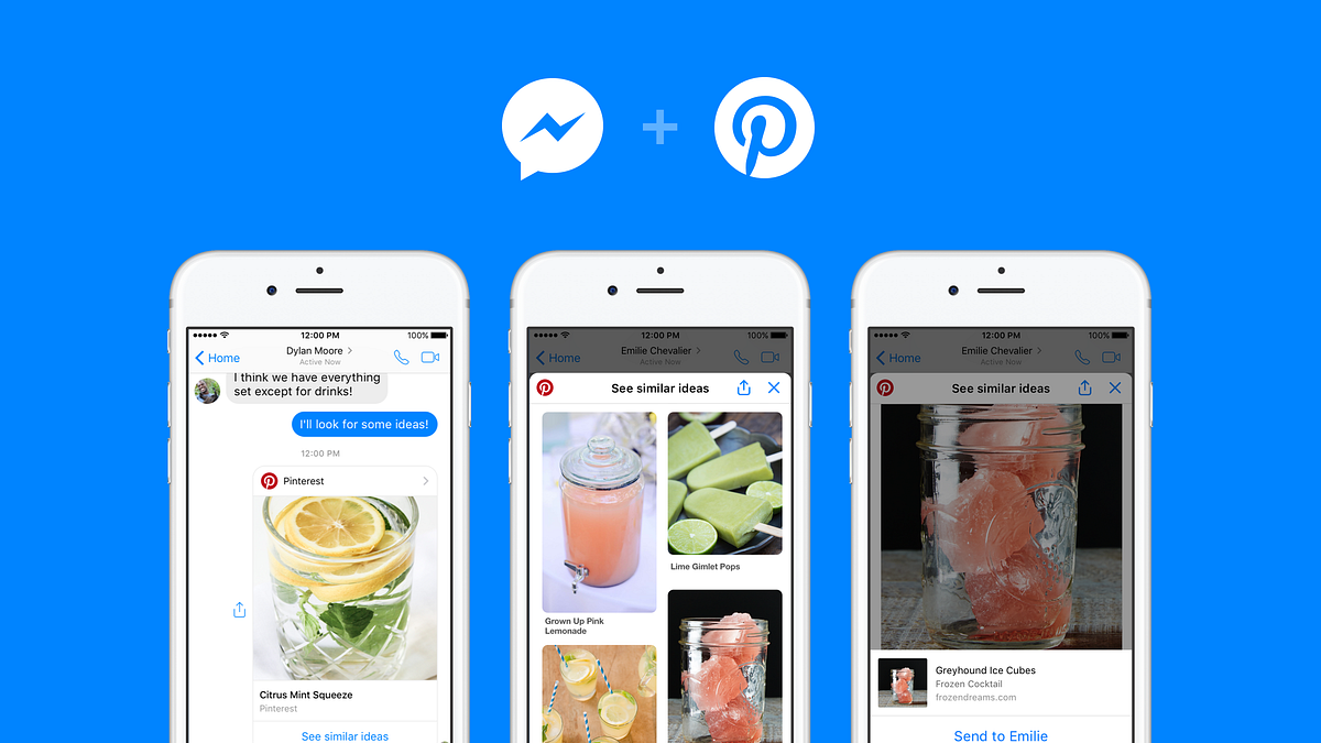 New Messenger Sharing SDK and Welcome Pinterest Chat Extension and Bot ...