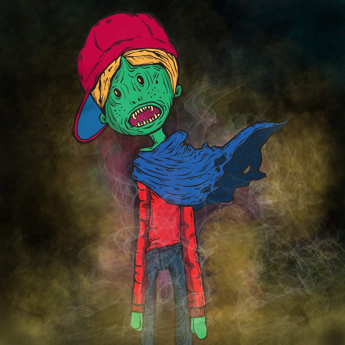 Detail / Card NFT Monster Boy#001 #1 by poompuk123.near Description ...