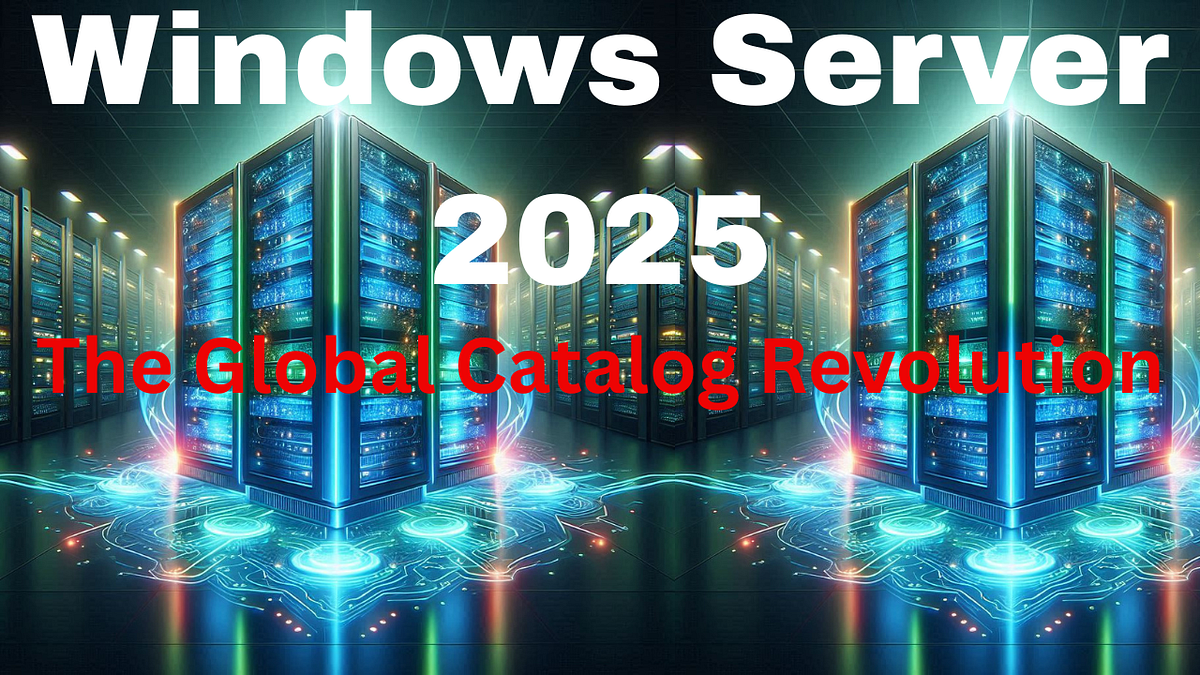 Windows Server 2025: The Global Catalog Revolution | by Bakare Tunde ...