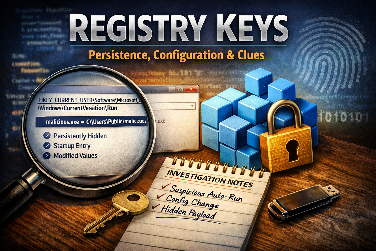 Registry Keys. Persistence, Configuration, and Clues | by Ankita Sinha ...