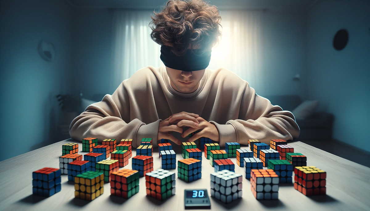 Ranking Multiple Blindfolded Rubik’s Cube Solves | by Brendan Gray | Feb, 2024 | Medium