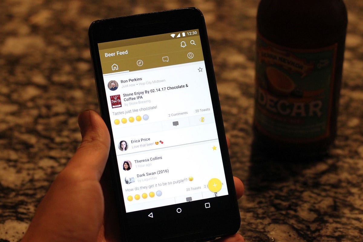Designing a Friendlier Untappd. Examining how to make the premier beer ...