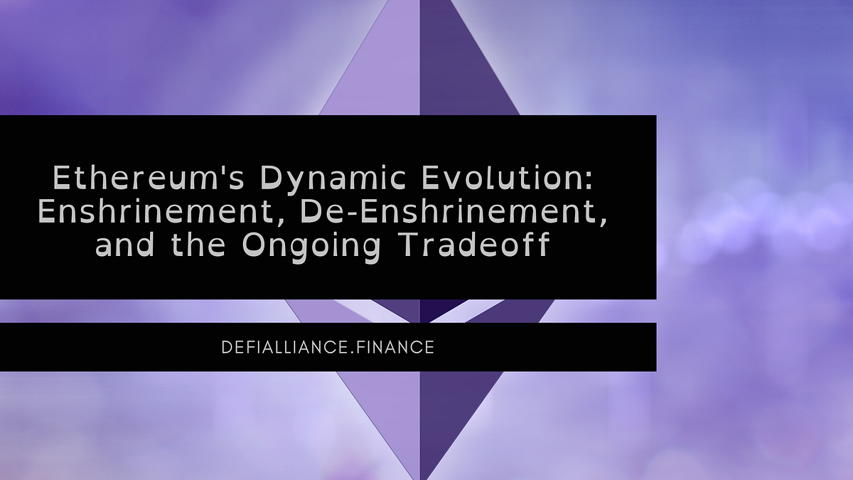 Ethereum's Dynamic Evolution | Coinmonks