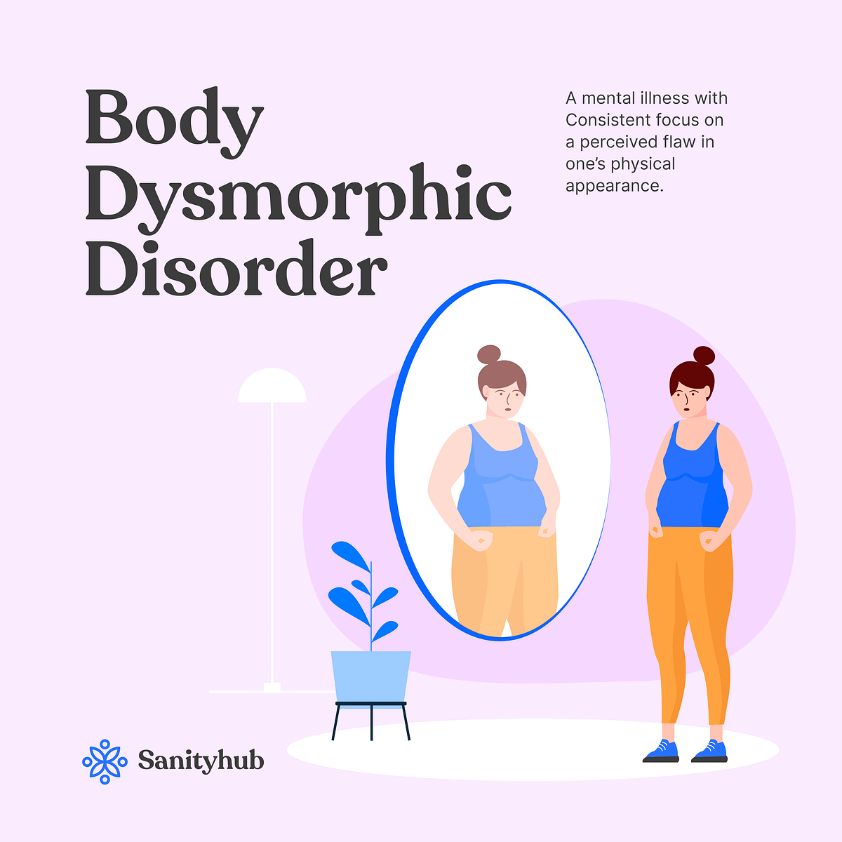 Body Dysmorphic Disorder. Body dysmorphic disorder (BDD) is a… | by ...