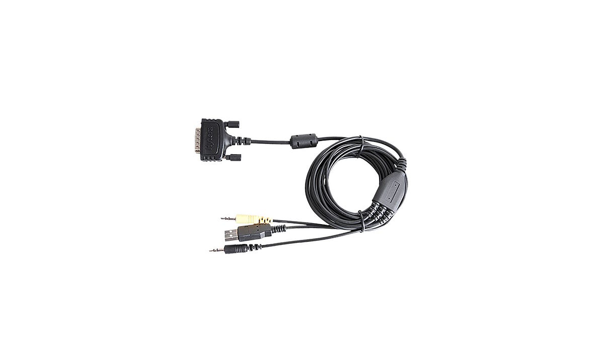 PC43 Dispatching Cable with USB Port&Dual Audio Jack - hytera - Medium