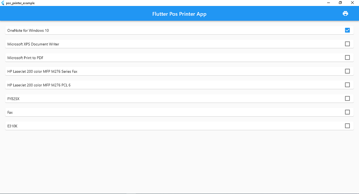 Building POS Printer App For Windows With Flutter | by Yazicifatihcan | Medium