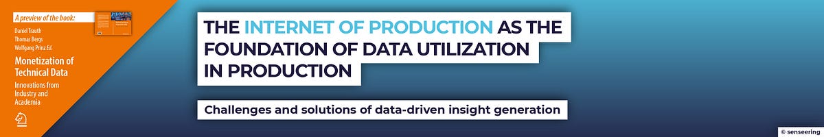 The Internet of Production as the foundation of data utilization in ...