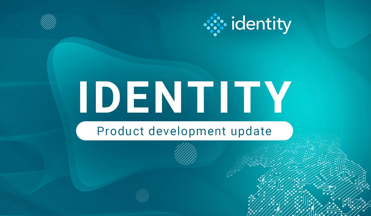 IDTT Product development update. Product itself consist of 5 parts ...