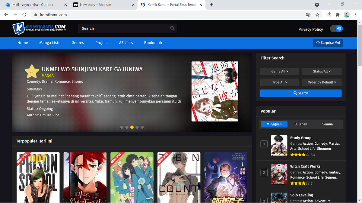Cari Tempat Baca Komik Manga Descent of the Phoenix Premium Update Terbaru Gratis Tanpa Iklan ...