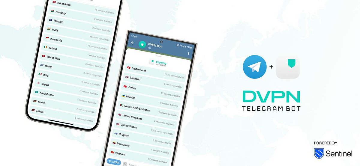 Sentinel Enters the Telegram Ecosystem with the DVPN Bot | by Sentinel | Sentinel | Medium