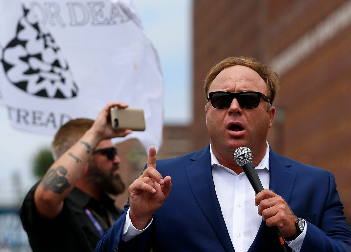 I can’t believe Alex Jones is a performance artist | by Byron Crawford ...