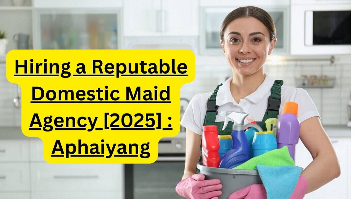 Your Go-To Guide for Hiring a Reputable Domestic Maid Agency [2025 ...