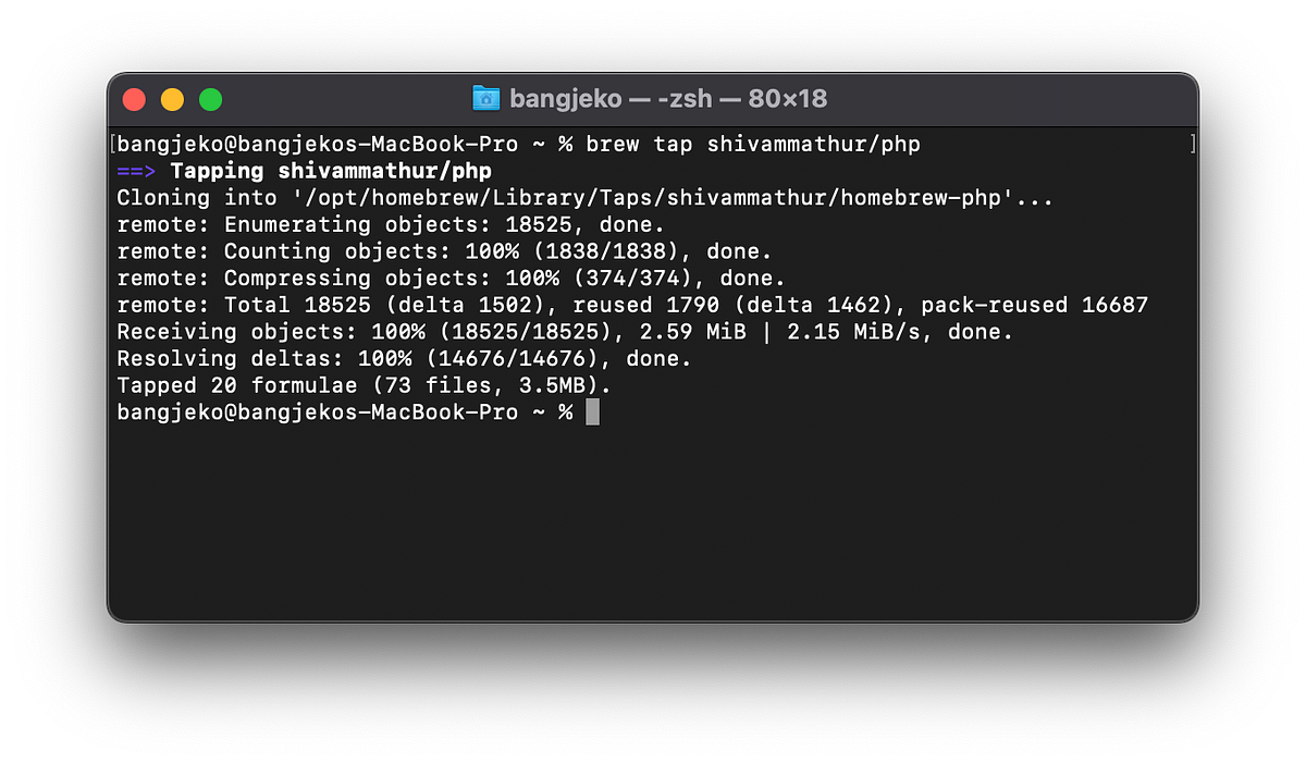 Instal PHP pada MacOS. Halo gaes, setelah sebelumnya aku kasih… | by Bangjeko | Medium
