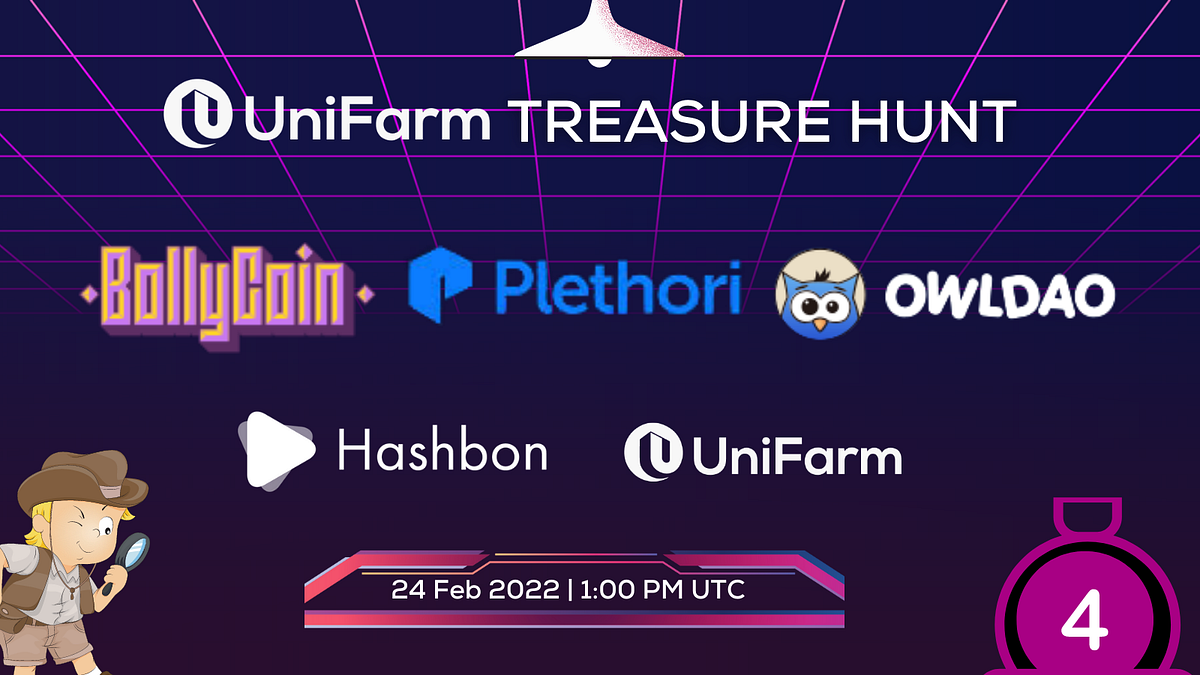 Treasure Hunt: Get a Chance to Win Upto $400 | by UniFarm_ | Medium