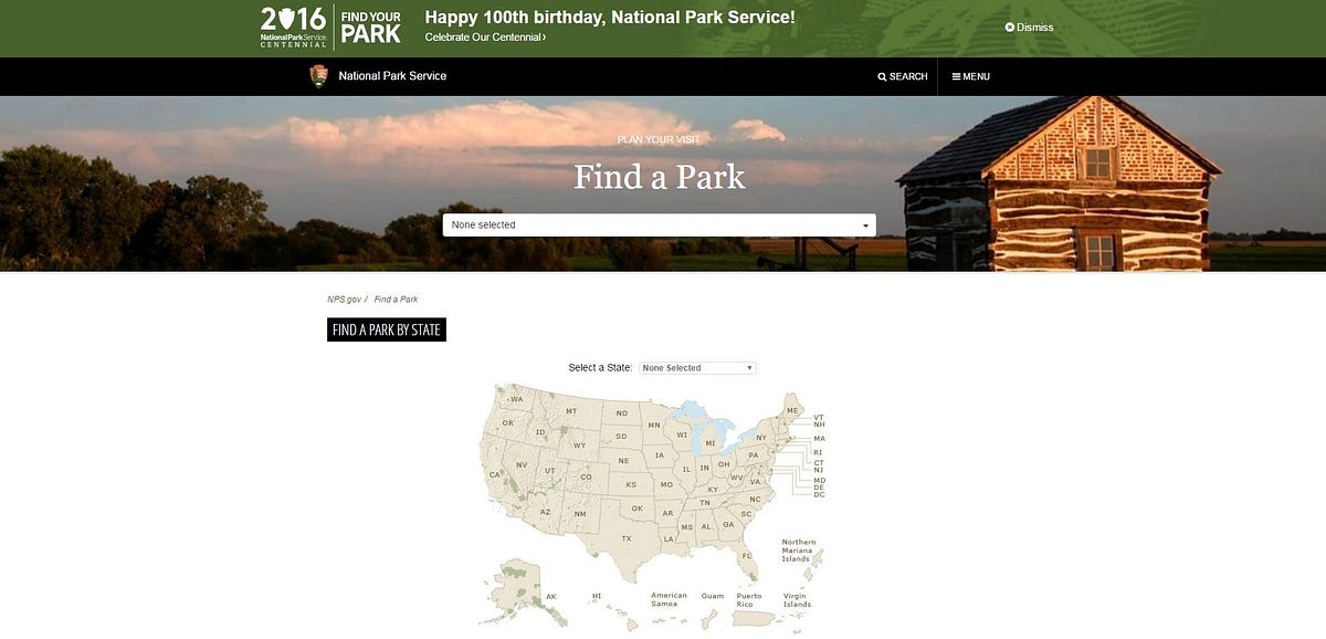NPS Map Usability Review. The National Park Service (NPS) has a… | by ...