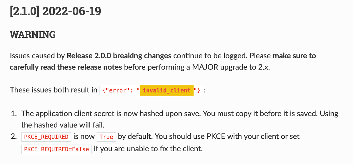 Django OAuth Toolkit 사용 시 invalid_client 발생하는 이유 - sig03 - Medium
