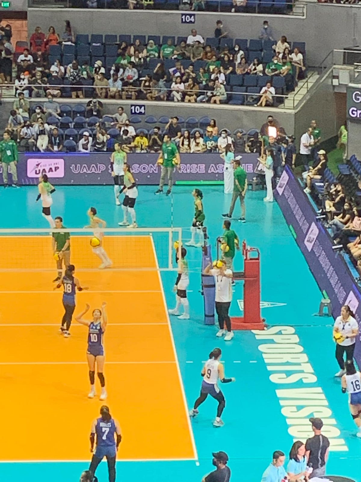 Beyond Rivalry: Fostering Respect and Sportsmanship at the UAAP Women's Volleyball | by Khate ...