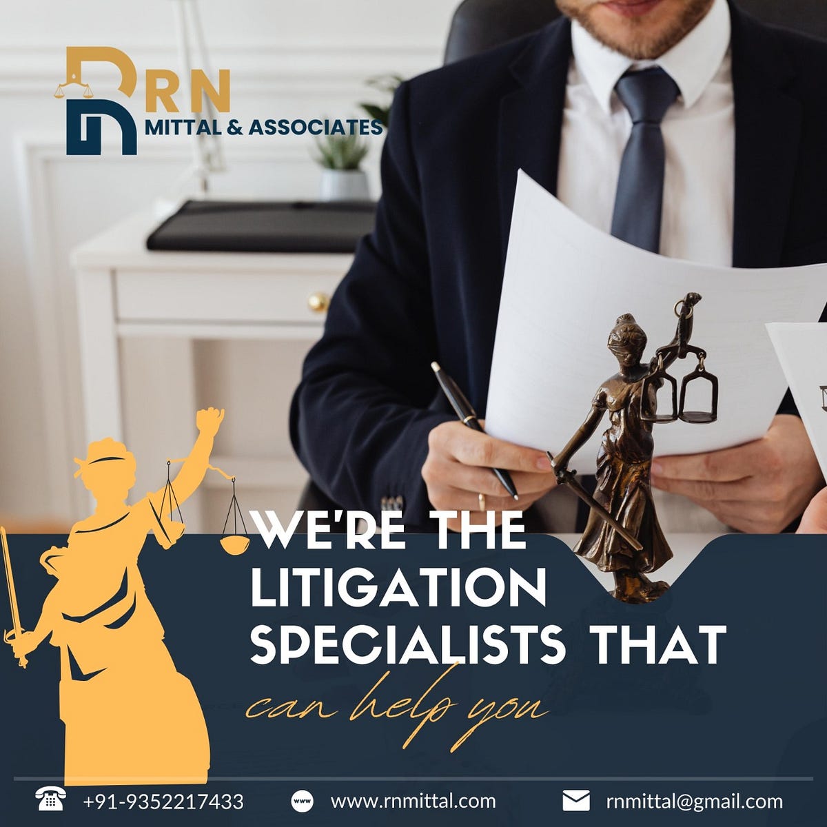 Civil legal services in Jaipur - RN Mittal - Medium