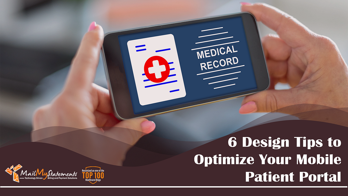 6 Design Tips to Optimize Your Mobile Patient Portal | by ...