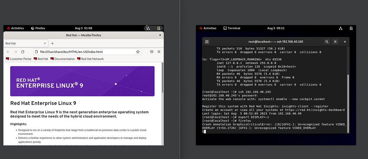 Launch FireFox From one vm and it launched in another vm - Mayank ...