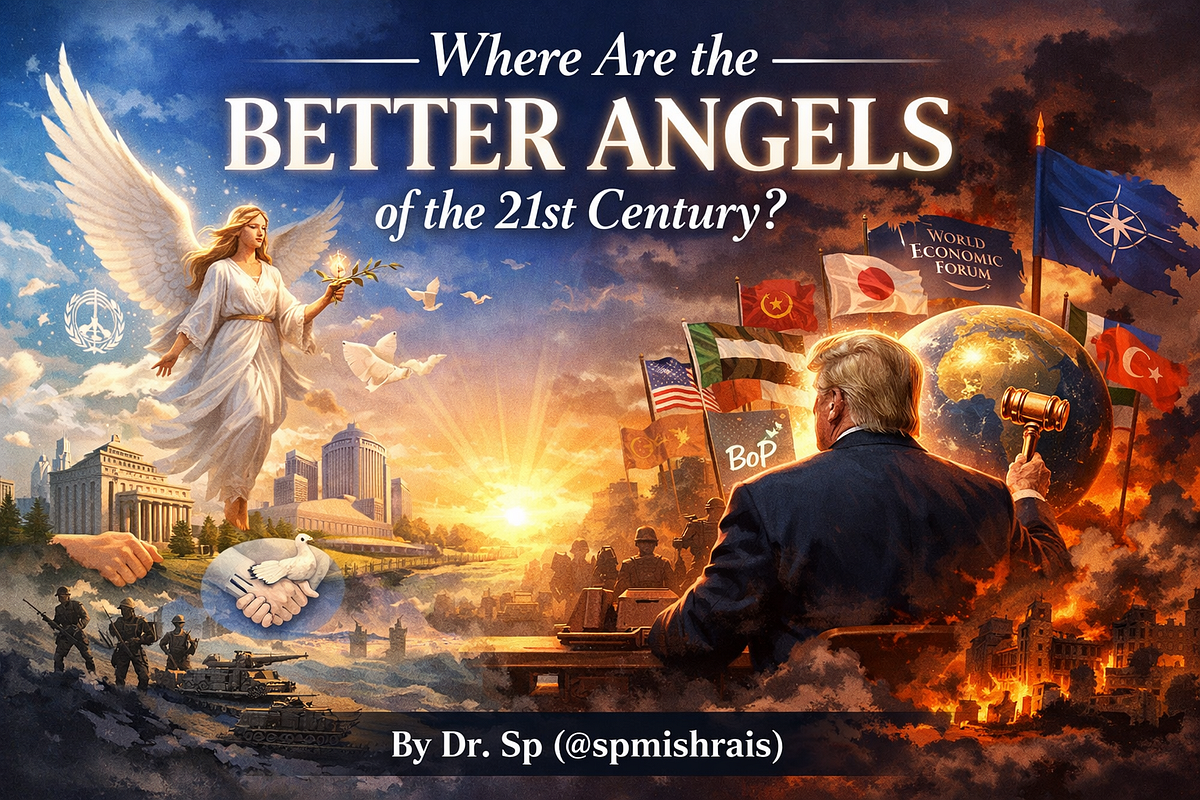 Where are the Better Angels of the 21st Century? | by Dr Sp Mishra ...