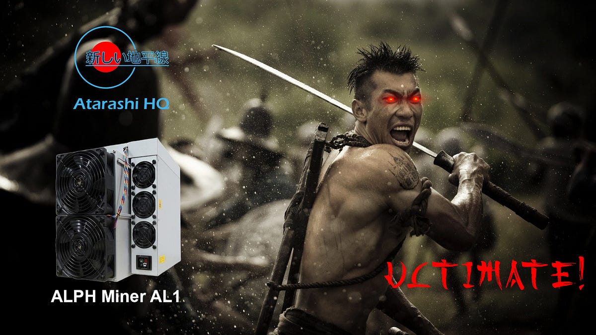Mining has never been so easy: ALPH Miner AL1 | by Alex Hopper ...