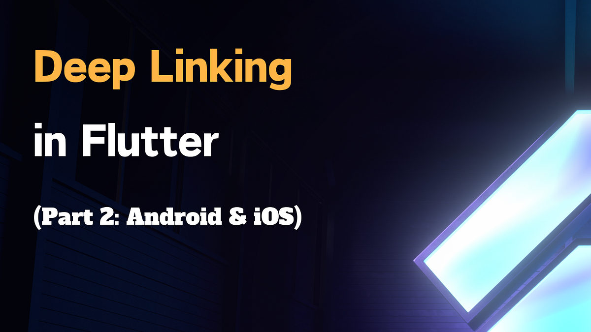 Flutter 實作 DeepLink 完整指南 ⎮ Part 2: Android 與 iOS 設定 | by Yii Chen | Flutter Taipei | Medium