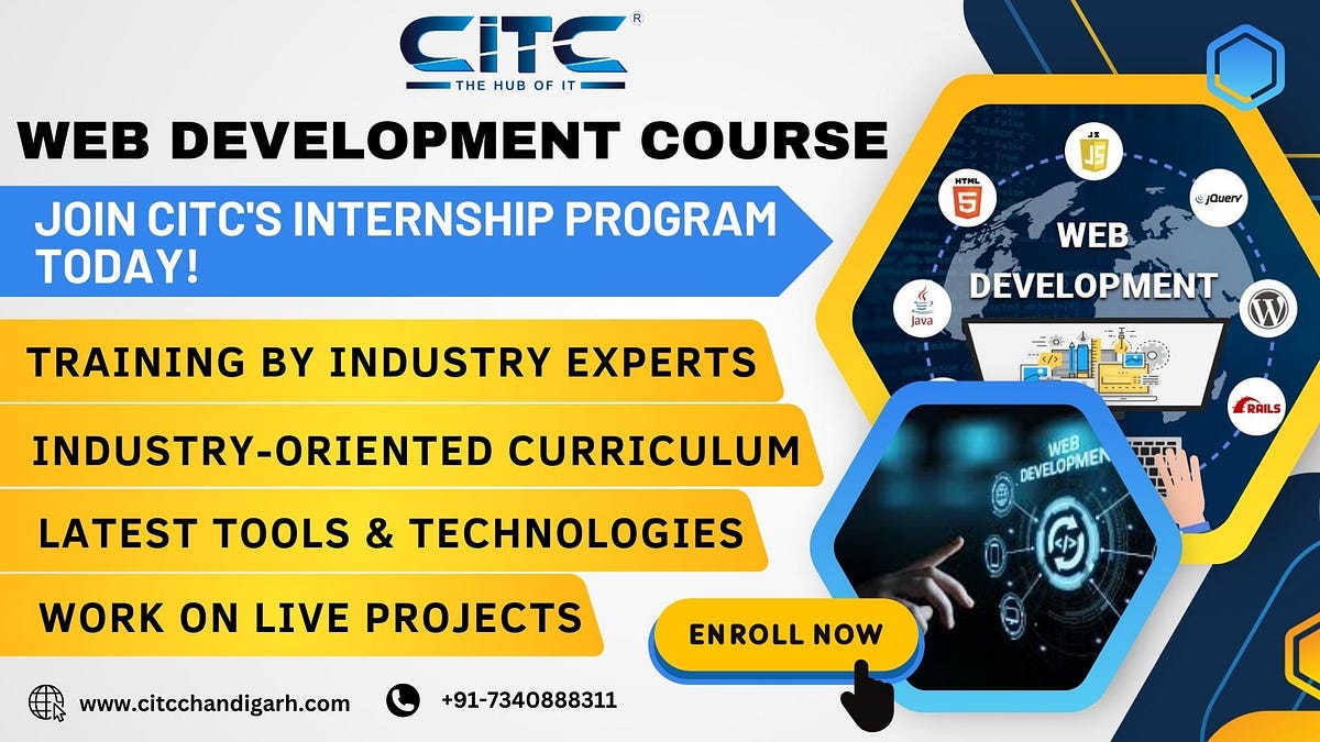 Web Development Internship with CITC-The Hub of IT | by Citccanva | Sep ...