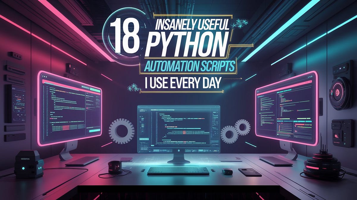 18 Insanely Useful Python Automation Scripts I Use Every Day | Python ...