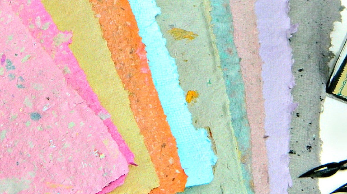 Handmade Paper. Locate the best online costs on… | by underthesun store ...