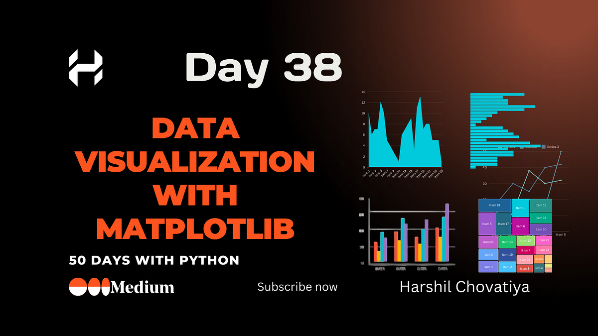 Day 38: Data Visualization with Matplotlib | by Harshil Chovatiya | Medium