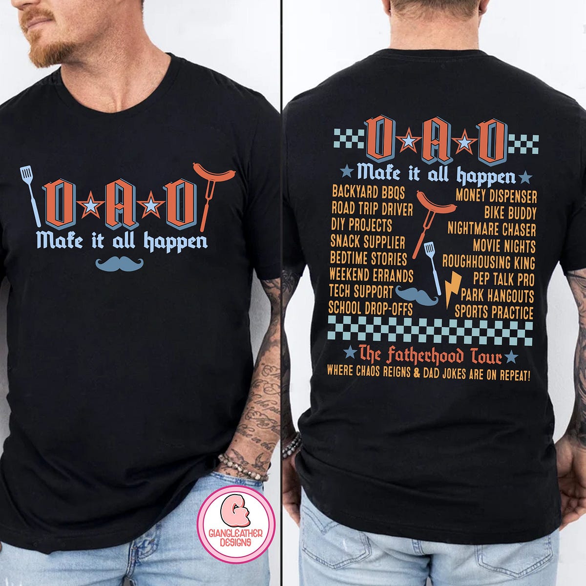 Dada png,the fatherhood tour png,dad png,dad sublimation,best dad ever ...