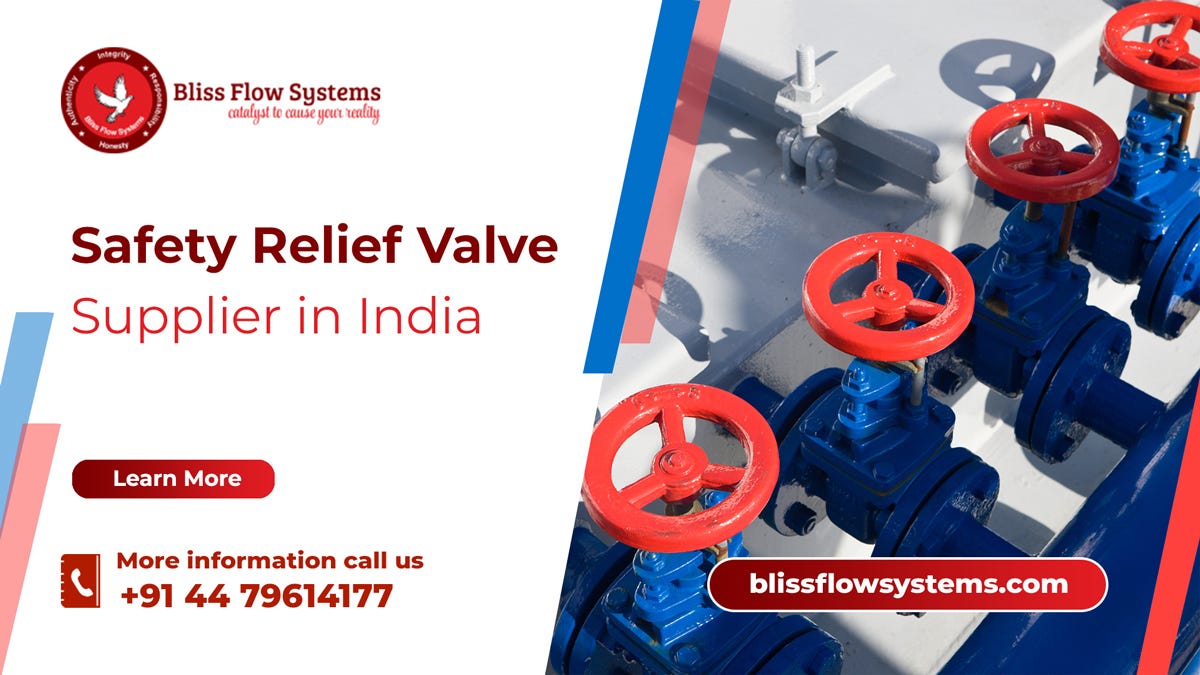 Safety Relief Valve Supplier in India - Diya pawar - Medium