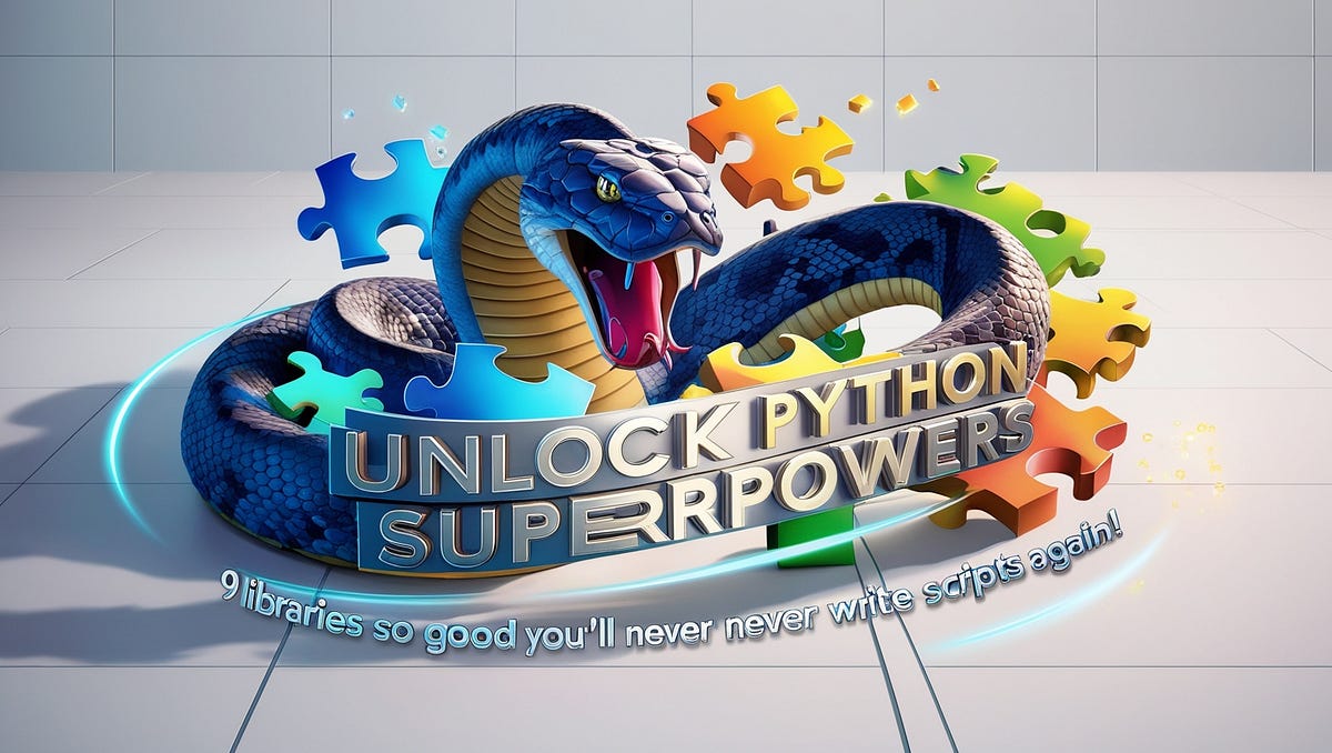 Unlock Python Superpowers: 9 Libraries So Good You’ll Never Write Scripts Again! | by Nayab ...